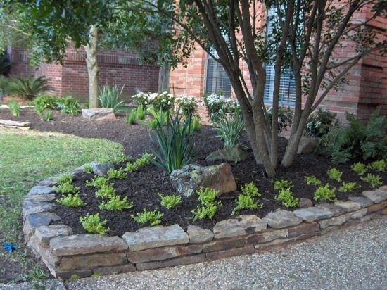 Bayside Landscape Services - Natural Rock Borders & Walls Portfolio ...